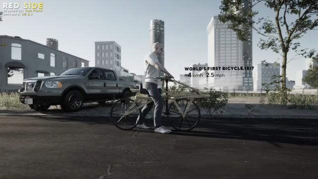 「速い乗り物」も上には上がいる。人類が作り上げた乗り物のスピードを比較、視覚化した映像