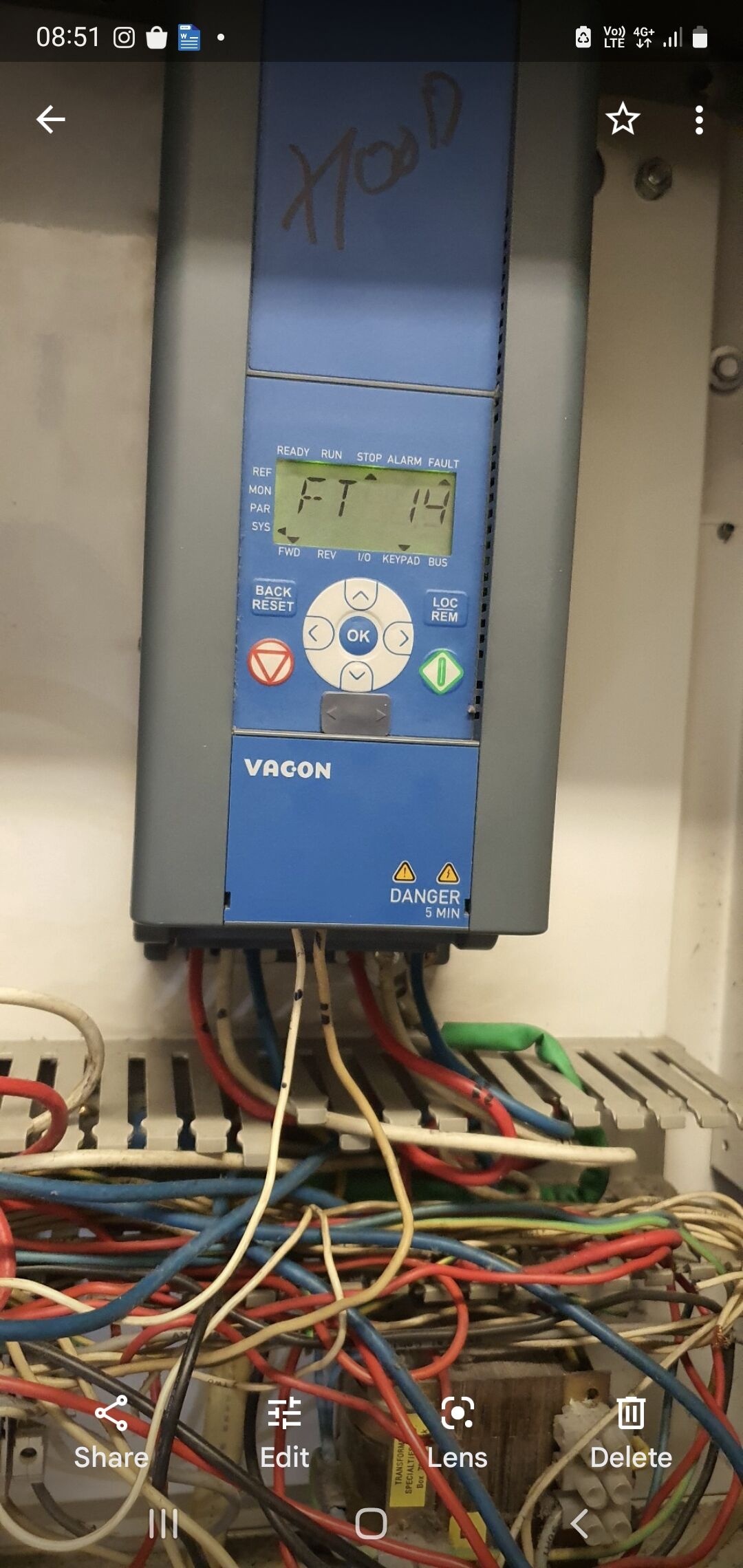 Vacon vsd でいろいろ設定する : 工事現場 英語