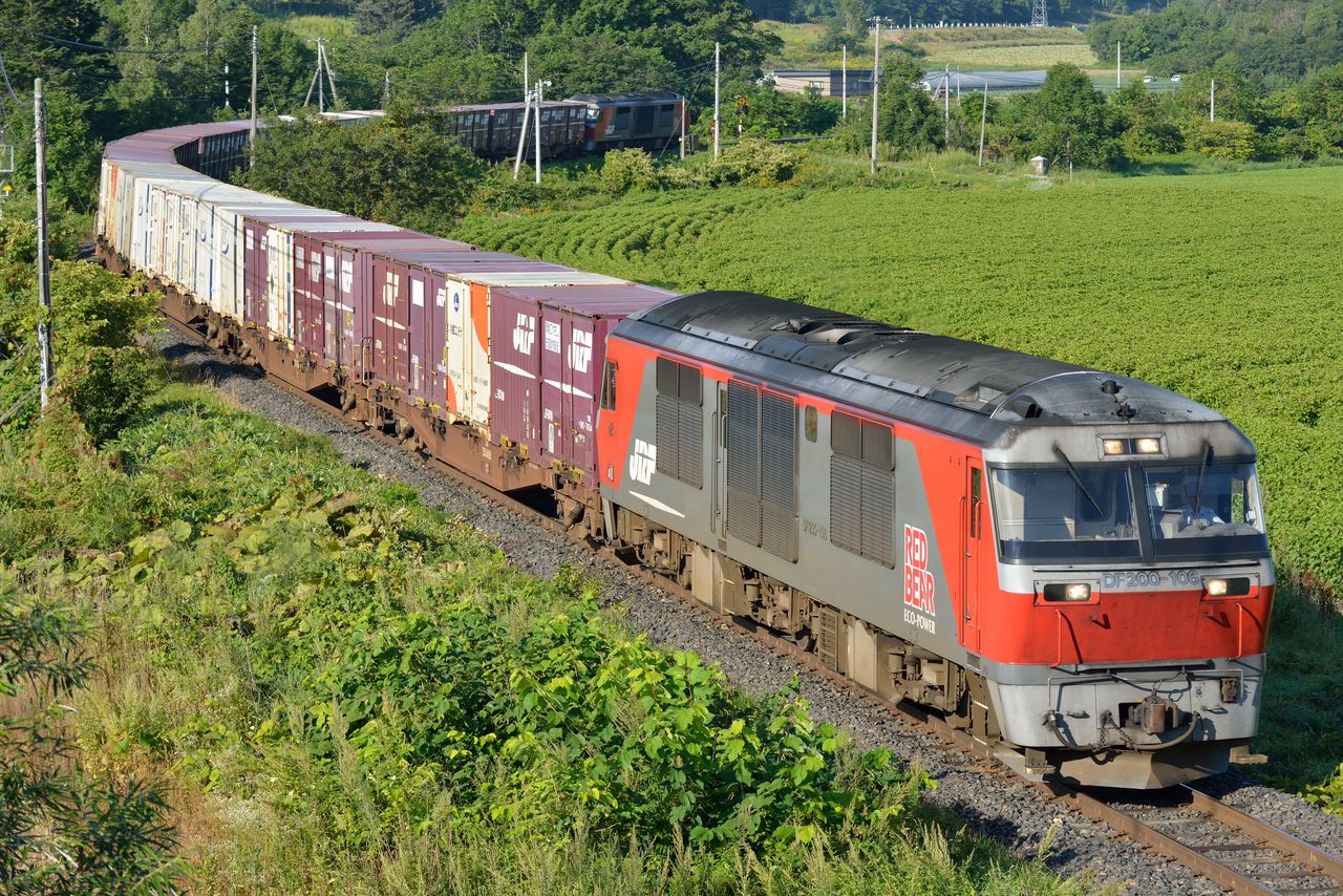 クラッチ 鉄道貨物部屋 : 石北貨物を撮る DF200夏の陣140831