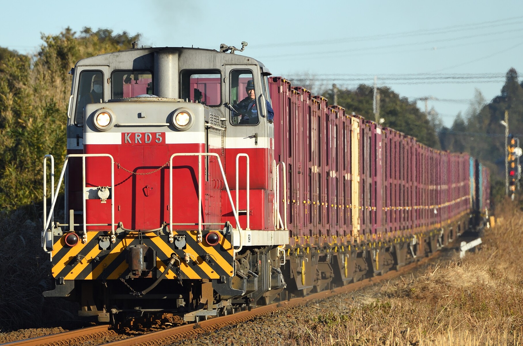 屑鉄ドット混むのブログ : 鹿島臨海鉄道 機関車運用を考える2024年師走