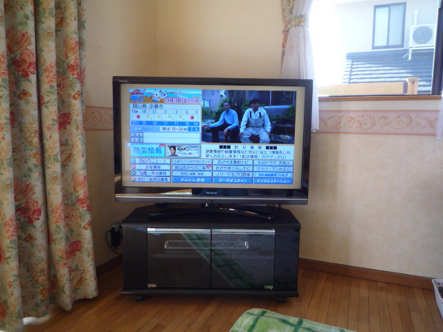42インチ地デジ液晶テレビTOSHIBA REGZA 納品 42インチ地デジ液晶テレビTOSHIBA REGZA 納品