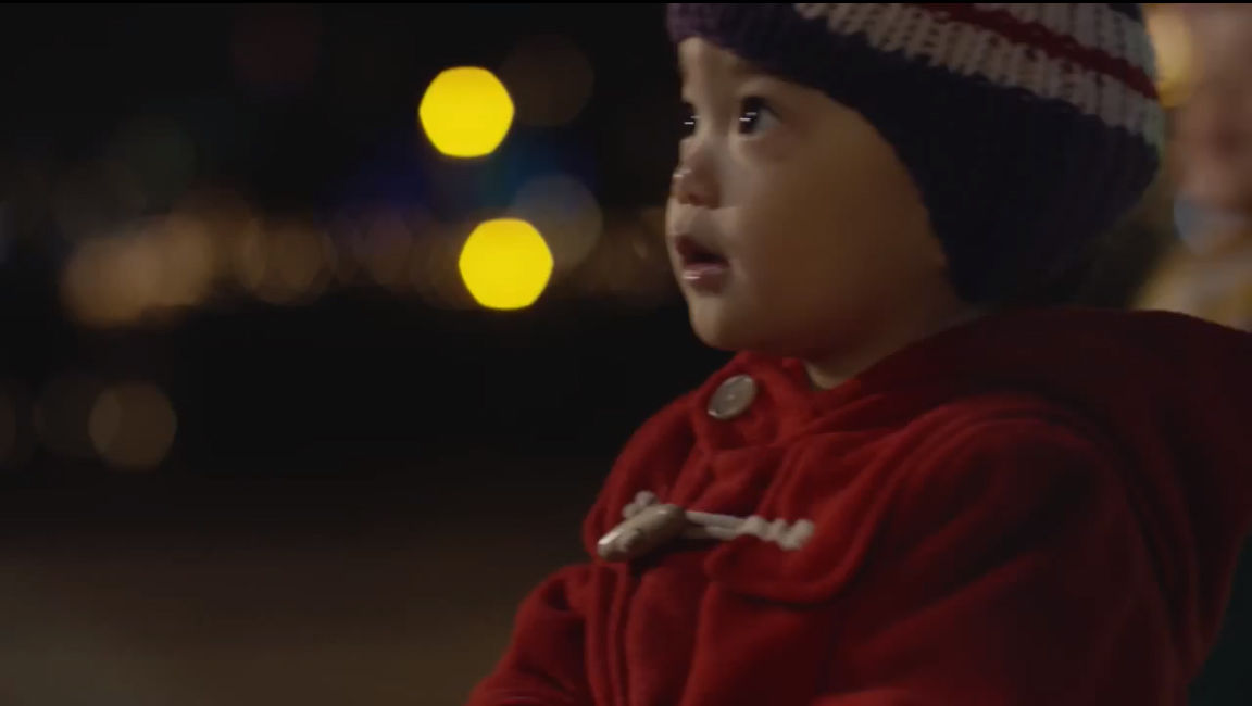 柿本らいか（かきもと らいか）ちゃん3才 CM【プラス フジテレビ 冬バージョン】「北風」篇 「雪が降る町」篇 「雪のクリスマス」篇 動画あり ...