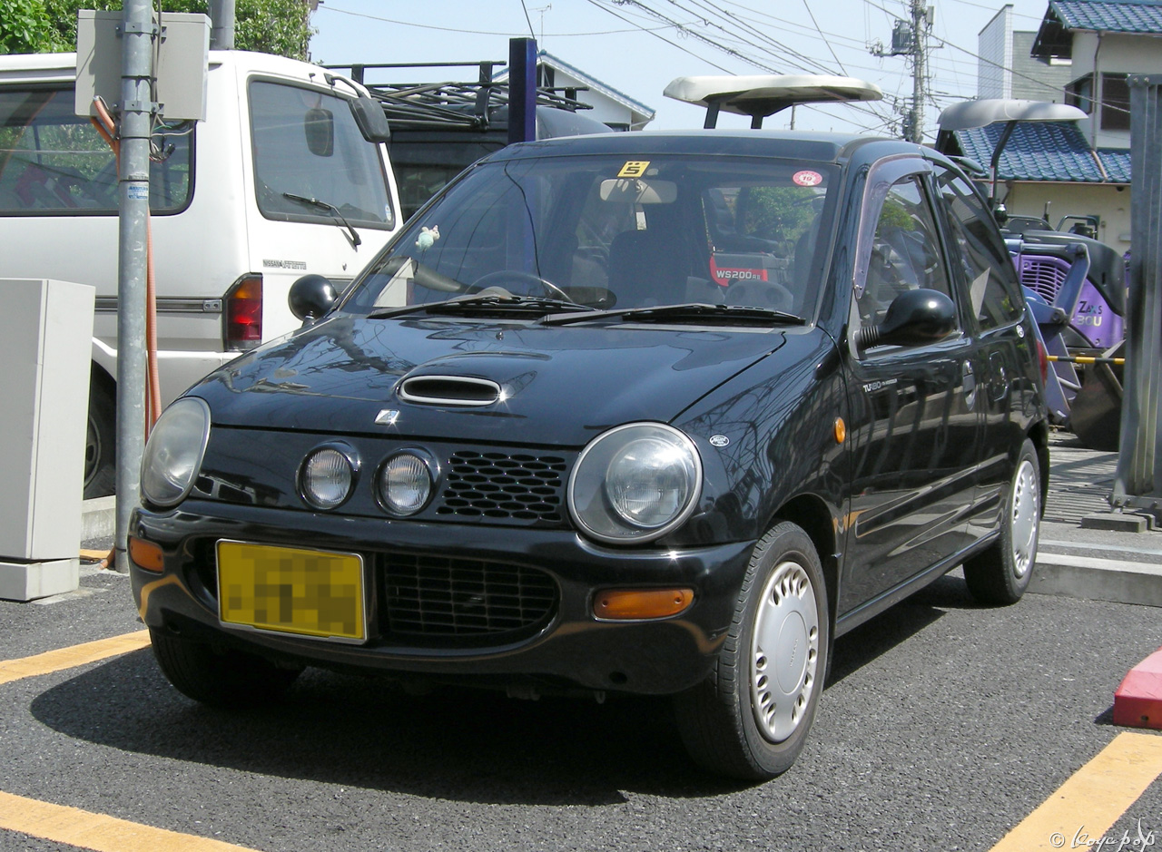 Autozam Carol 1989- ヒットモデルとなった丸い丸いオートザム キャロル : ☆ BEAUTIFUL CARS OF THE ...