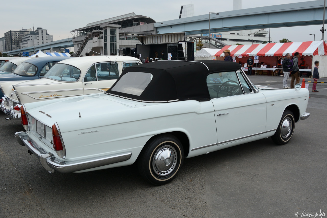 Prince Skyline Sport Convertible 1962- 日本初のイタリアンデザイン、スカイライン スポーツ ...