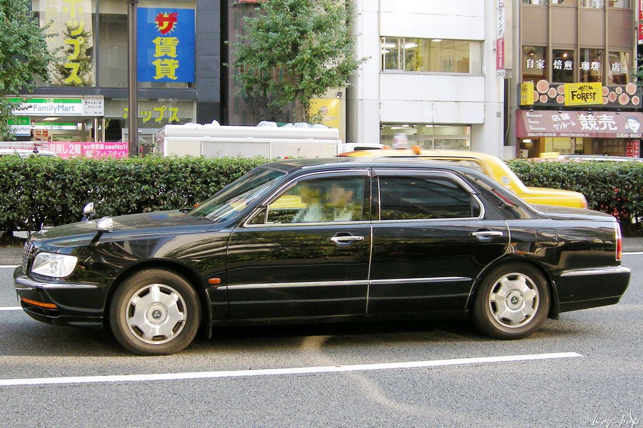 Mitsubishi Proudia 2000- ヒュンダイ エクウスの兄弟車、三菱 プラウディア : ☆ BEAUTIFUL CARS OF ...