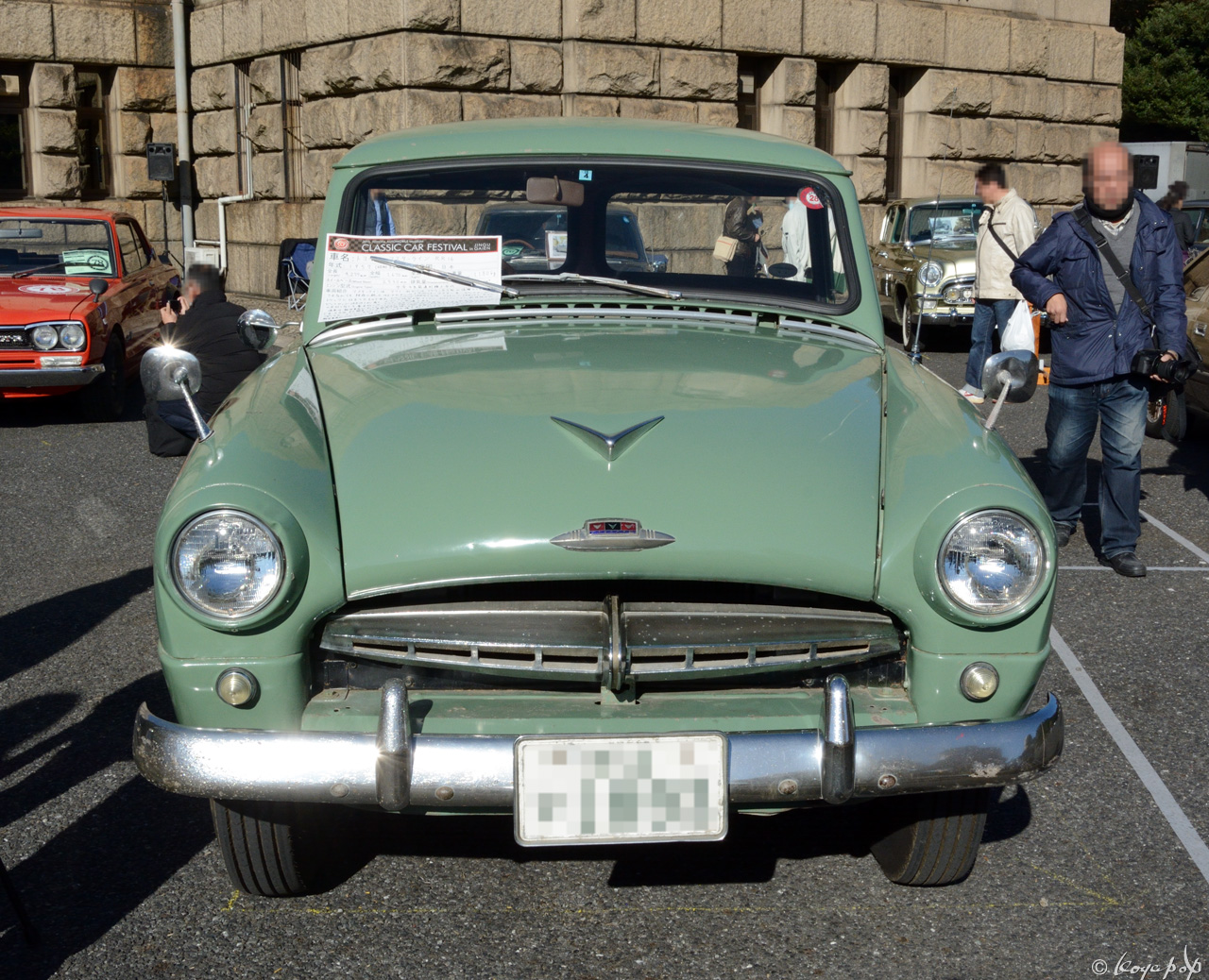 Toyopet Masterline Pickup 1955- サイドのキャラクターラインが印象的なトヨペット マスターライン ピックアップ ...