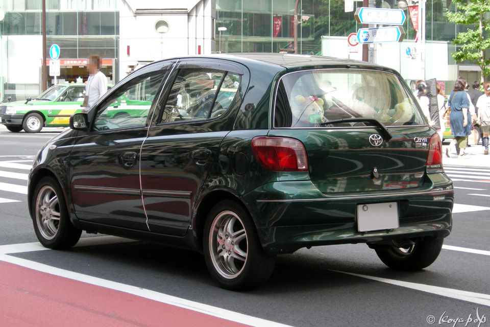 Toyota Vitz Clavia 1999- 立派なグリルをつけたトヨタ ヴィッツ クラヴィア : ☆ BEAUTIFUL CARS OF ...