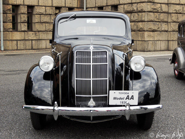Toyoda Model AA 1936- トヨタが初めて作った乗用車、トヨダ AA型 : ☆ BEAUTIFUL CARS OF THE ...
