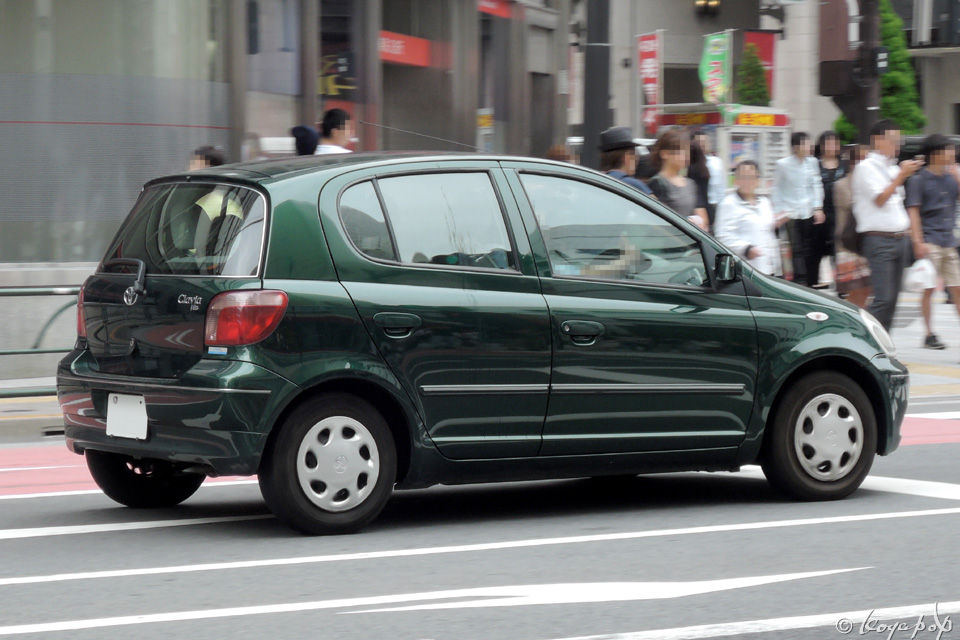 Toyota Vitz Clavia 1999- 立派なグリルをつけたトヨタ ヴィッツ クラヴィア : ☆ BEAUTIFUL CARS OF ...