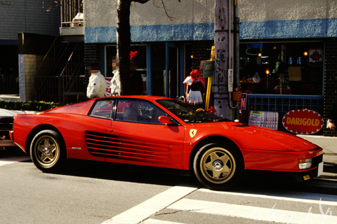 Ferrari Testarossa 1984- 大胆なボディで話題をさらったフェラーリ テスタロッサ : ☆ BEAUTIFUL CARS ...