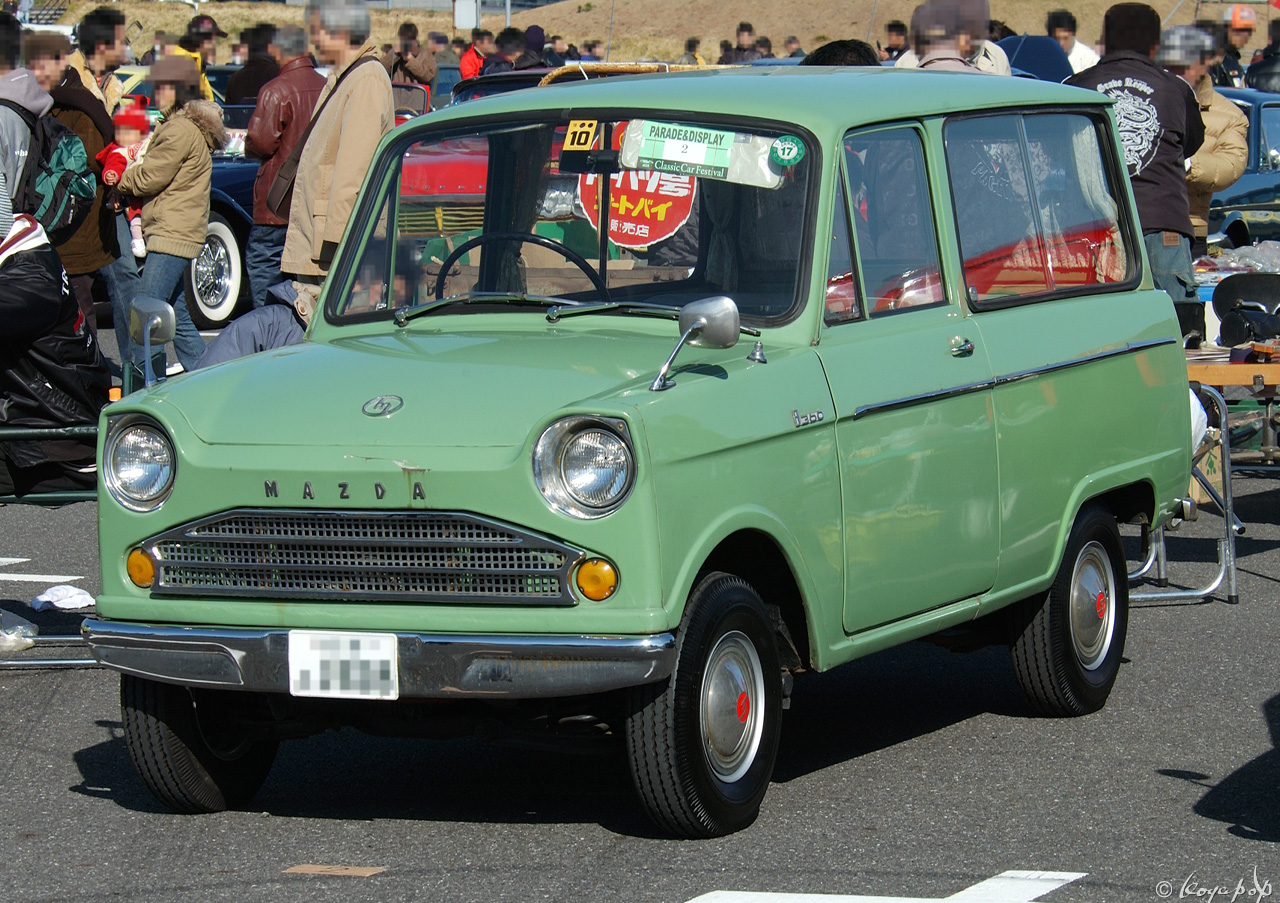 Mazda B360 1961- K360と併売されたマツダ B360 : ☆ BEAUTIFUL CARS OF THE ’60s +1