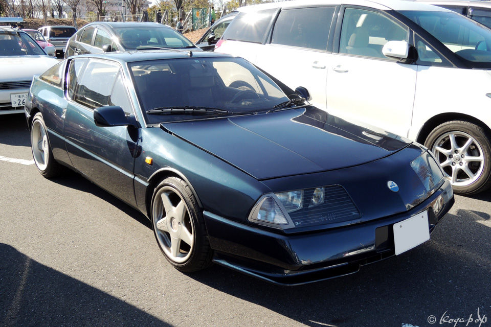 Renault Alpine V6 GT / V6 Turbo 1985- A310より一回り大きくなったルノー アルピーヌ V6 ターボ ...