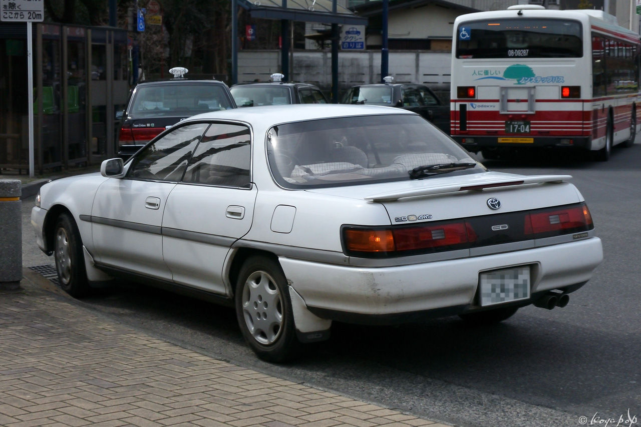Toyota Carina ED 1989- 前後がスラントした2代目のトヨタ カリーナ ED : ☆ BEAUTIFUL CARS OF ...