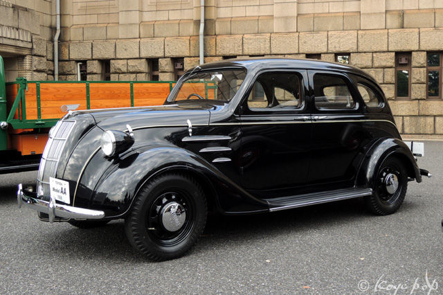 Toyoda Model AA 1936- トヨタが初めて作った乗用車、トヨダ AA型 : ☆ BEAUTIFUL CARS OF THE ...