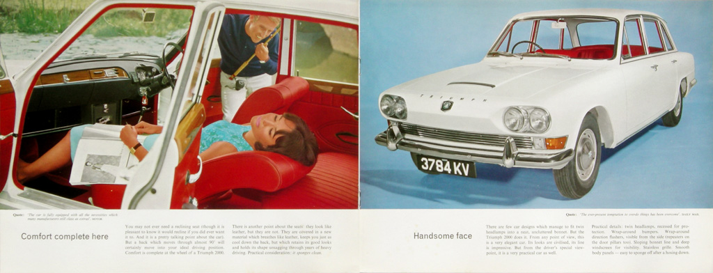 TRIUMPH : ☆ BEAUTIFUL CARS OF THE ’60s +1