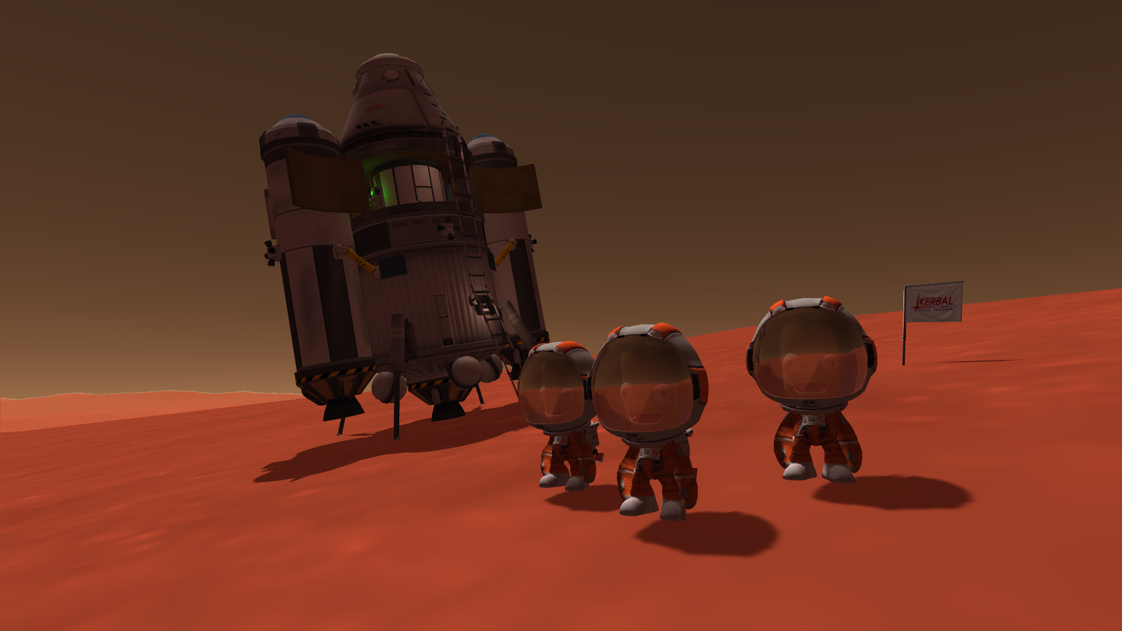 【KSP】 MKSでキャリアモード Day 000 : Kerbal推進研究所(跡地)