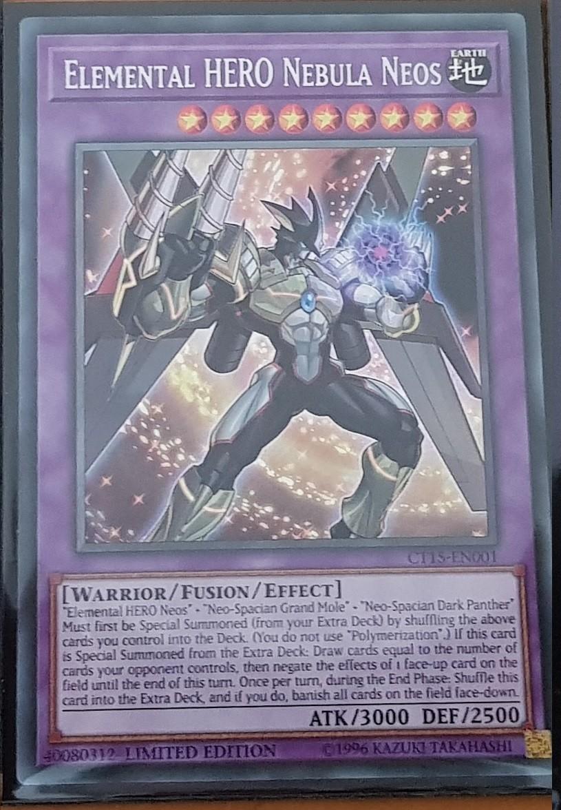 遊戯とヴァンガード : 遊戯王最新情報 Elemental HERO Nebula Neos詳細画像が判明！E・HERO ネビュラ・ネオスフラゲ