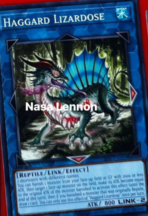 遊戯とヴァンガード : 遊戯王最新情報 海外LEDE「Haggard lizardose」が新規判明！TCGフラゲ