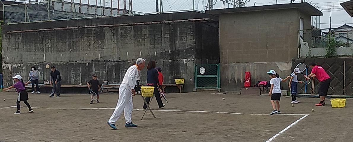 23年度久喜市ソフトテニス初心者教室終了 : 久喜市ソフトテニス連盟