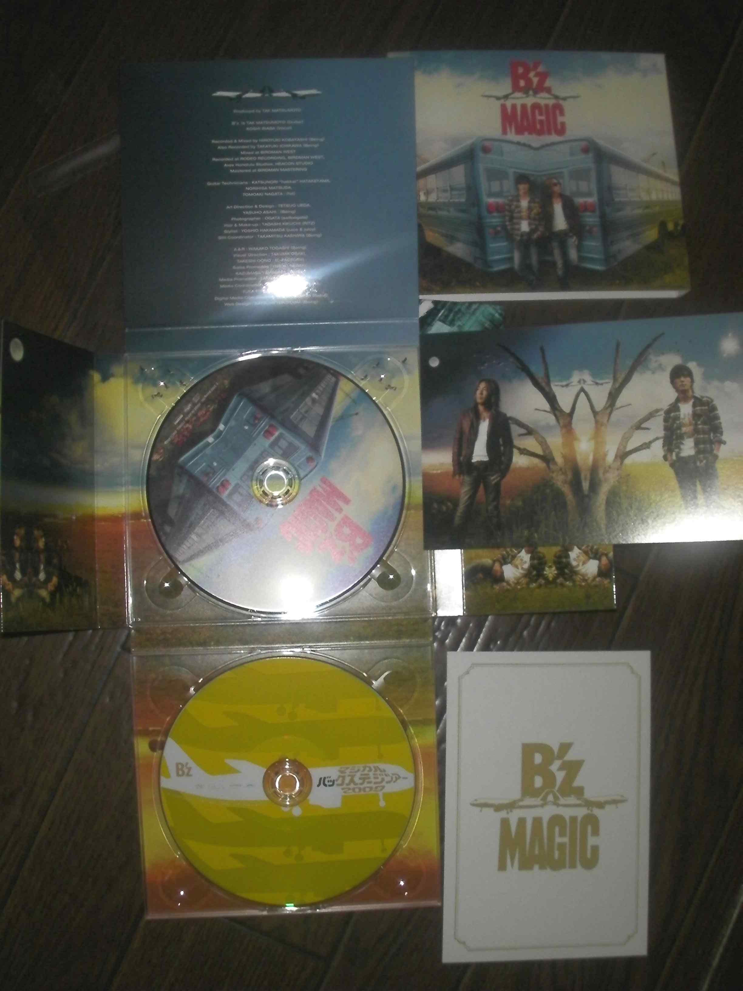 クマジー王国のくまじろう:B'zのNEWアルバム『MAGIC』（マジック）発売日！