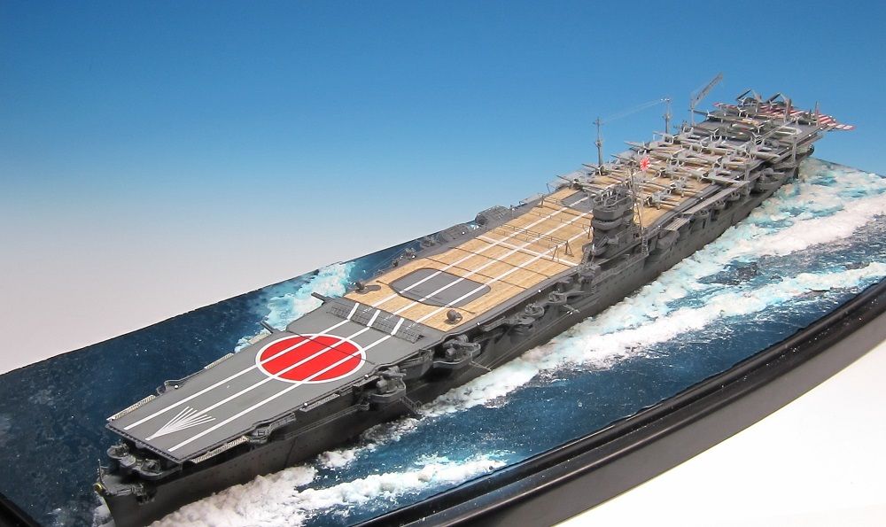 1/700 FUJIMI 日本海軍航空母艦 飛龍 製作 13 最終回 : kumakino 1/700 FUJIMI 日本海軍航空母艦 飛龍 製作 13 最終回 : kumakino