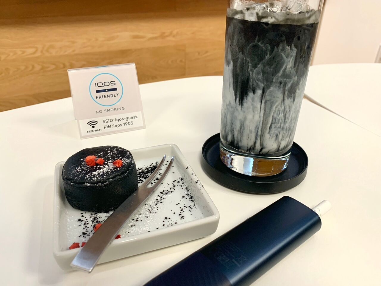 グルメ日記九州編②⑦⓪ 福岡市中央区「IQOS Signature Café」 : つれづれグルメ時々旅日記