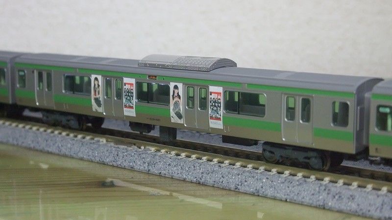 always ─永遠を駆け抜ける一瞬の僕ら─:山手線E231系 AKB48 車体広告電車を模型化する
