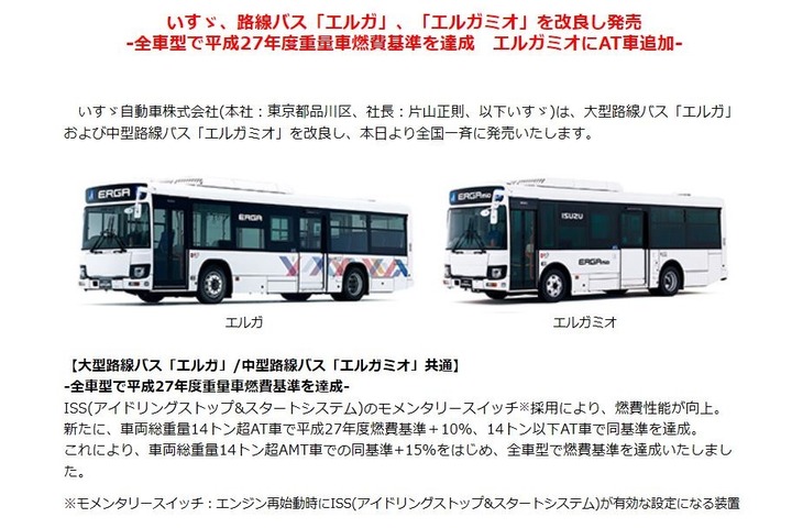 【ニュースリリース】いすゞLV290/LR290改良発売（2020） : KurekouPortal