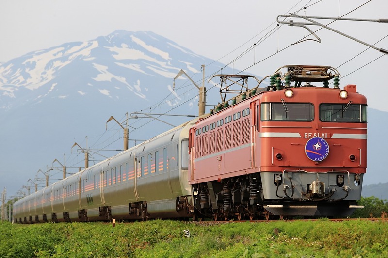 てんきん定期便（鉄撮記） : EF81 81 カシオペア紀行（7．6．1～2）
