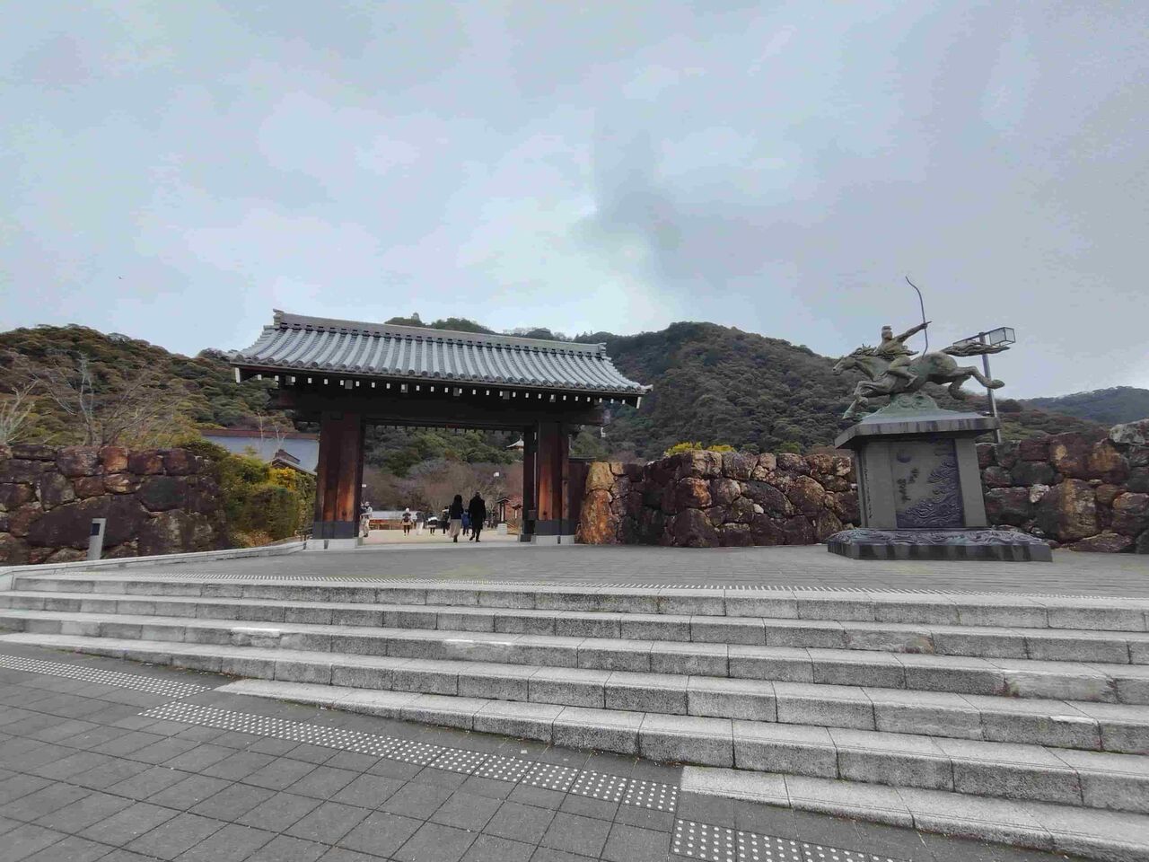 岐阜城（2026/1/2） : ゼロから始めるガーデニングとお城巡り