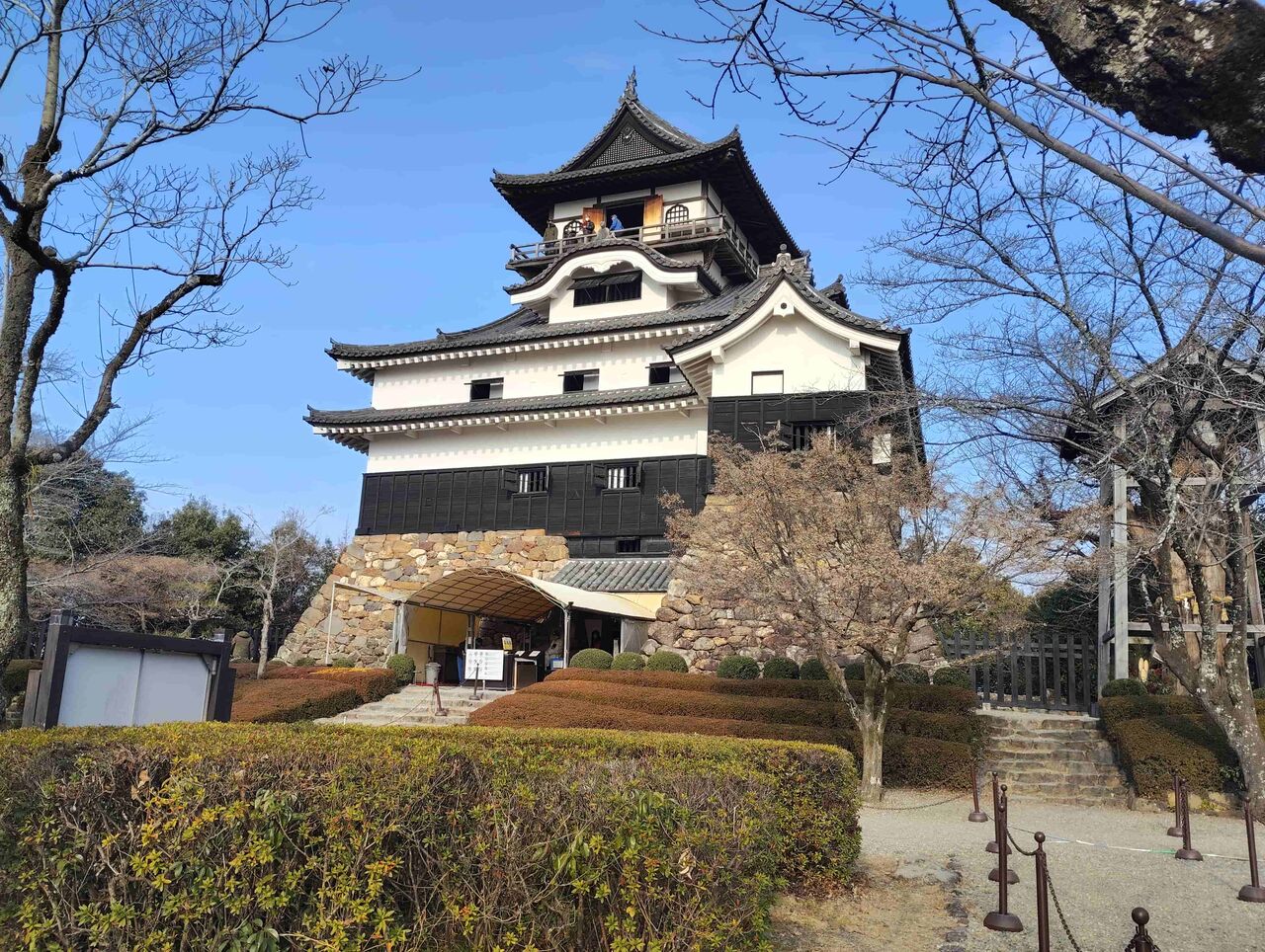 犬山城（2026/1/5） : ゼロから始めるガーデニングとお城巡り