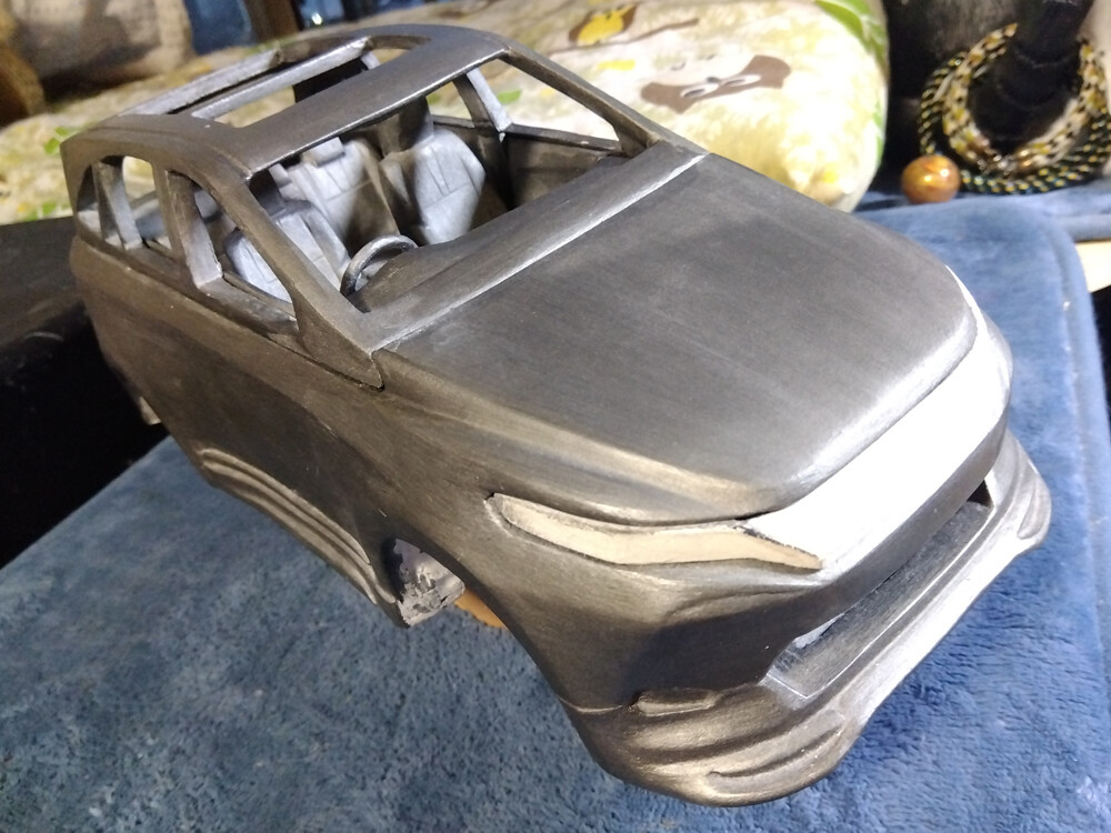 ハリアー彫刻制作・632 : のら3ゃん＆とひろの創作工房