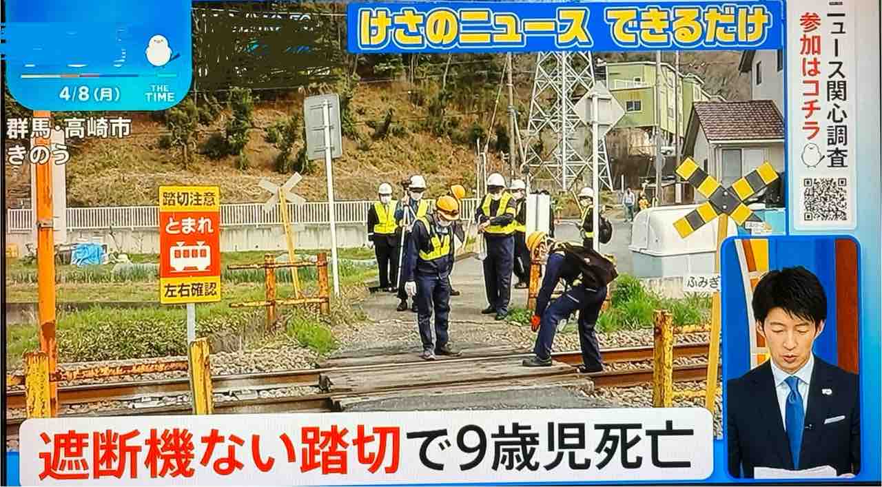 世界に目を向けグローバル GPS 京都を中心にグローカル 366 APS:女子会トーク 「女の子が犬を追いかけ踏切に入った」と119番、列車にはねられ9歳児死亡…遮断機なし