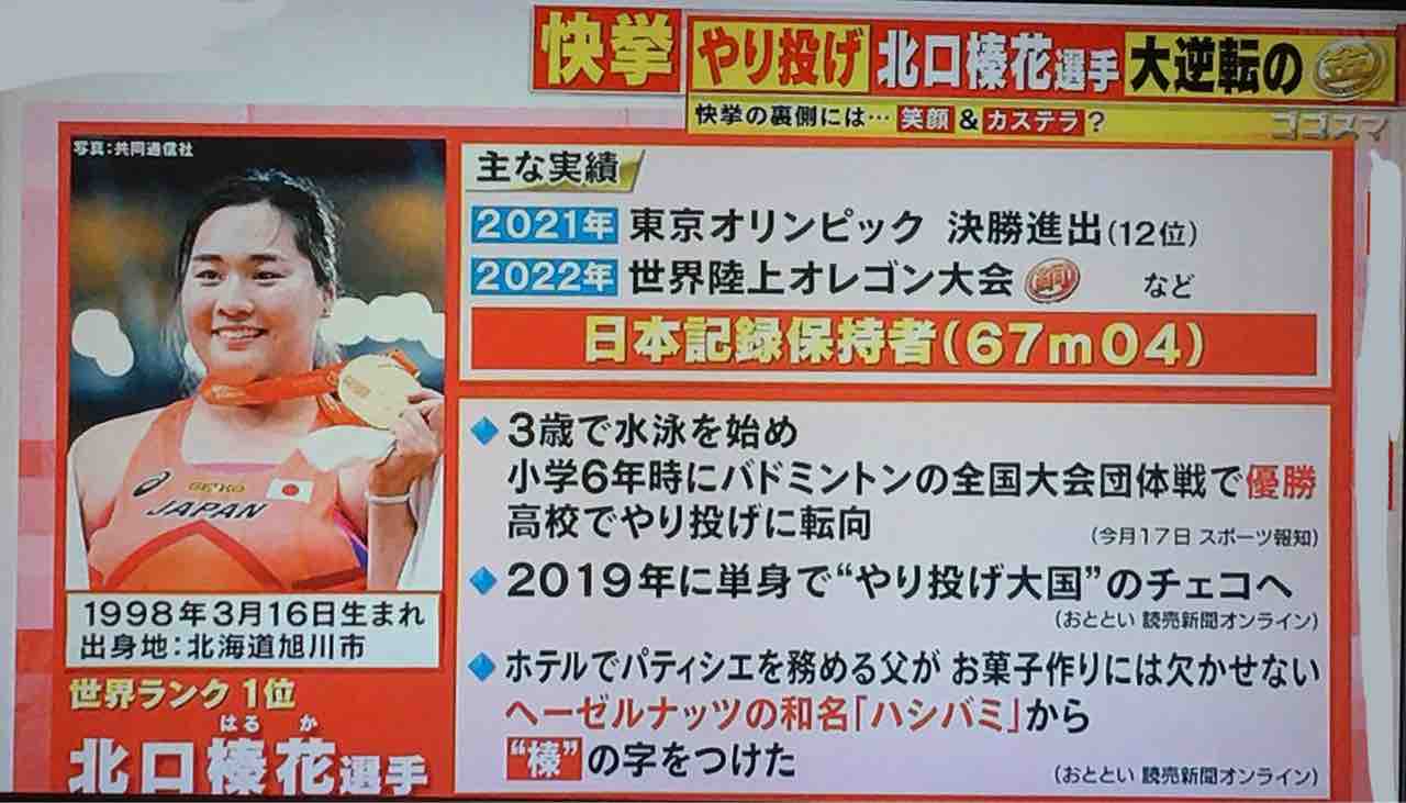 世界に目を向けグローバル GPS 京都を中心にグローカル 366 APS:女子会トーク 【世界陸上】北口榛花、大逆転金メダル！ラストで66m73の超絶スロー！マラソン以外で陸上日本女子初の大快挙