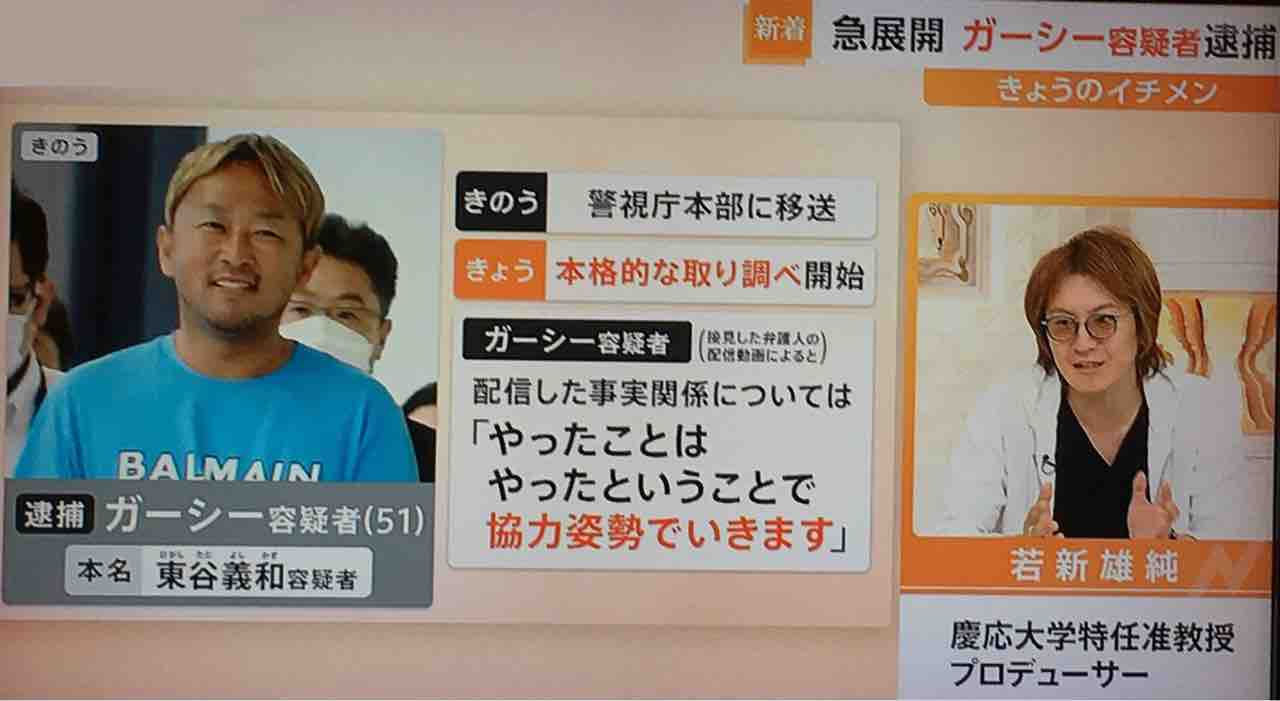 世界に目を向けグローバル GPS 京都を中心にグローカル 366 APS:ガーシー容疑者 逃げ得許さぬ前例とせよ( みせしめ? 「ホリ〇〇ン」と同じ?)