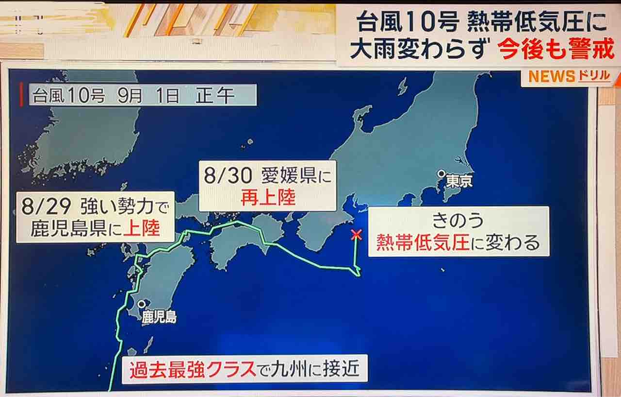 世界に目を向けグローバル GPS 京都を中心にグローカル 366 APS:京都 京大の専門家 台風10号の進路予想困難は日本海の海水温影響