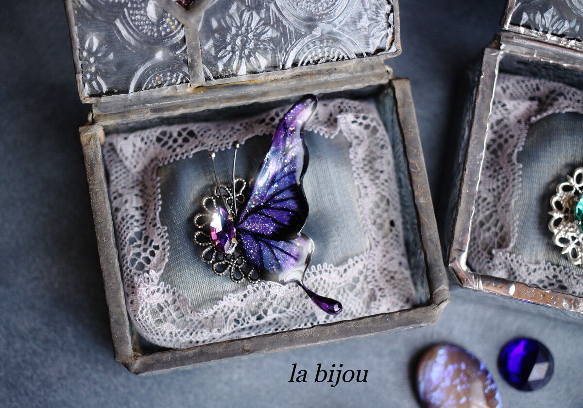 la bijou（ラ・ビジュウ）のロマンティック・ハンドメイド : 個展出品作品のご案内～ブローチ～