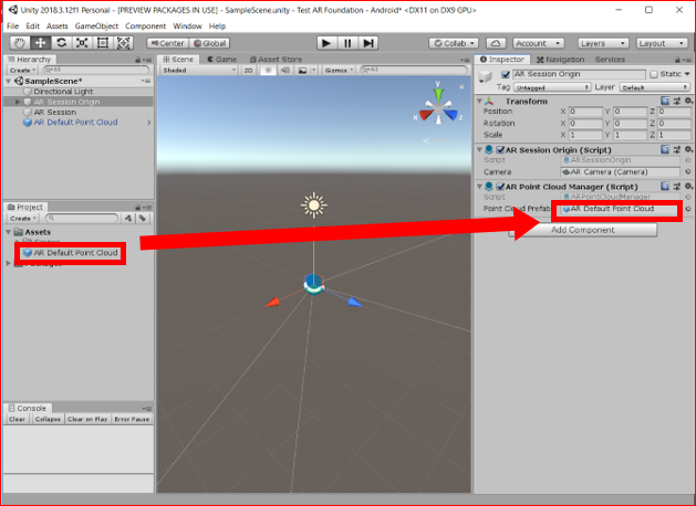 【AR、Unity】Unity AR Foundation の設定方法 Part.1 : Lab 7 in Singapore