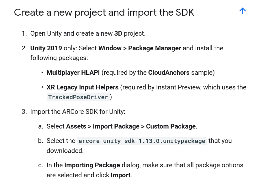 【Unity】Unity 2019でARCoreをインポートした際の error CS0234 : Lab 7 in Singapore