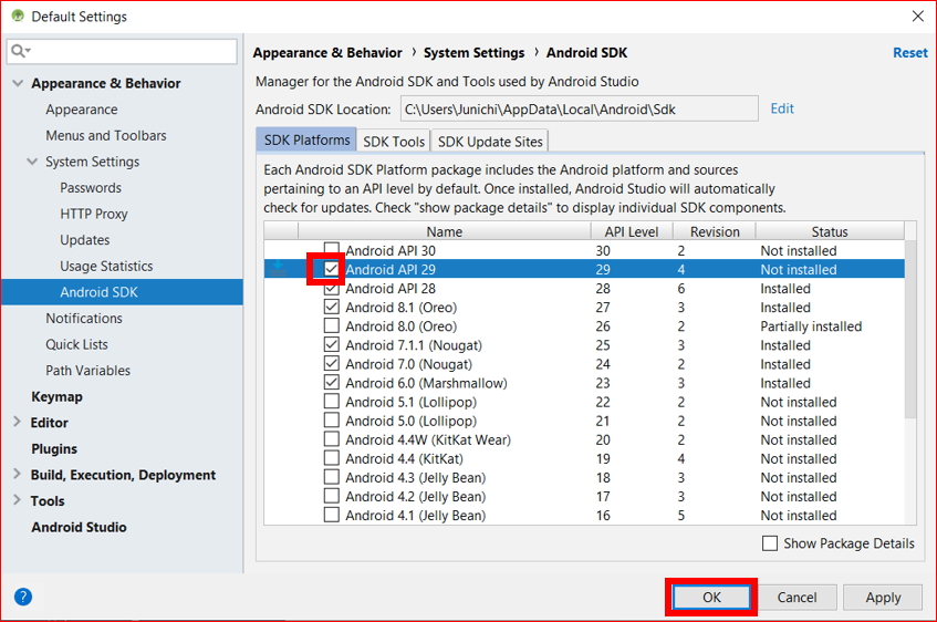 【Unity】Google Playの対象APIがAPIレベル29（Android 10）に : Lab 7 in Singapore