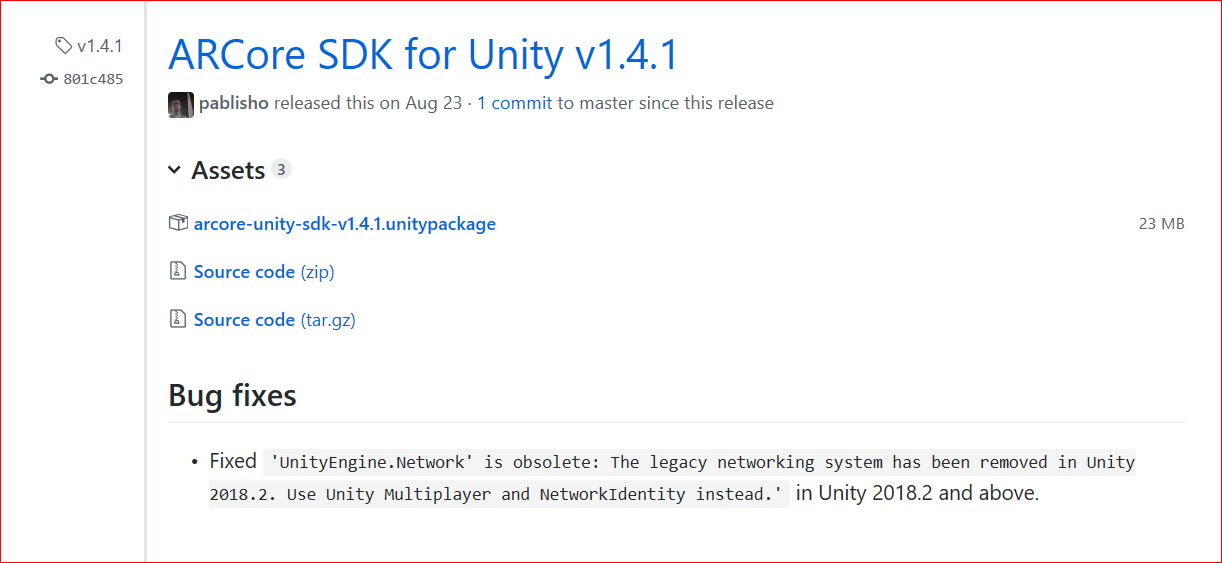 【Unity、AR】CloudAnchorsをUnity2018.2へアップグレード時のエラー CS0619: UnityEngine.Network is obsolete : Lab 7 ...