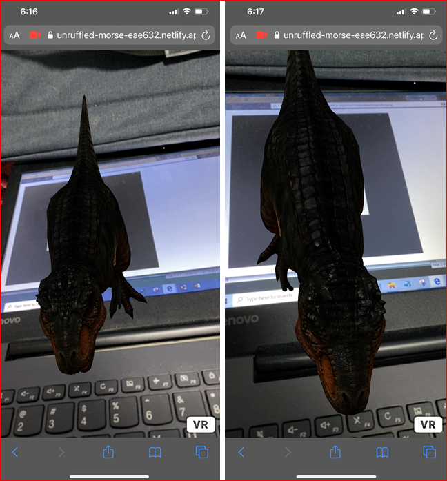 【WebAR】AR.jsとA-Frameで簡単にWebARを実現 Part.1 : Lab 7 in Singapore