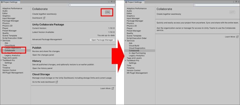 【Unity】Collaborateを使っていたが、メニューにあるPlasticSCMが押せない : Lab 7 in Singapore