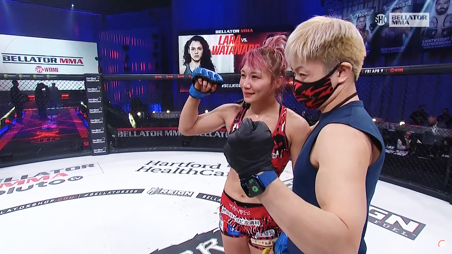 Lady Go！ : 渡辺華奈が2-1で勝利【試合結果】渡辺華奈のBELLATORデビュー戦が決定！連勝中のアレハンドラ・ララと対決！アレハンドラ・ララvs渡辺華奈☆4.2 Bellator 255