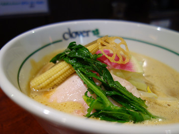 冬期限定Vegetable & Awa Misoラーメン らあめん clover＠成田 千葉ラーメン : 千葉ラーメンをイタ車でGo！@らんち ...
