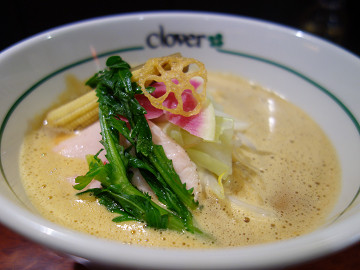 冬期限定Vegetable & Awa Misoラーメン らあめん clover＠成田 千葉ラーメン : 千葉ラーメンをイタ車でGo！@らんち ...