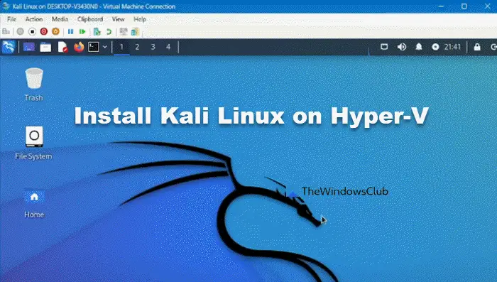 Windows 11 の Hyper-V に Kali Linux をインストールする方法 : lasenorahenのblog