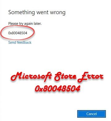 0x80048504 Microsoft Storeエラーを修正 : lasenorahenのblog