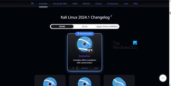 Windows 11 の Hyper-V に Kali Linux をインストールする方法 : lasenorahenのblog