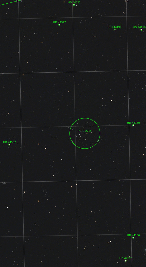 26/03/19 2/13にS50くんがベランダで頑張って撮ったNGC2215…。 : 煙草と珈琲とお月様